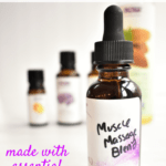 Essential Oils for Sore Muscles + DIY Post-Workout Massage Blend