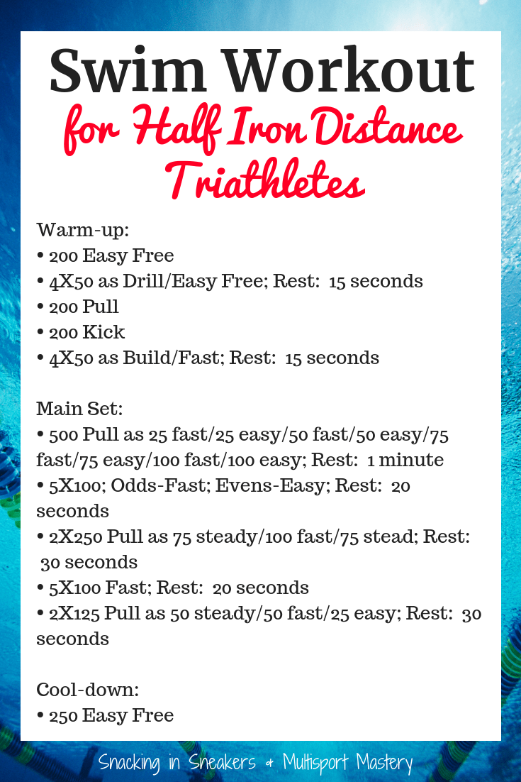 5 Awesome Swim Workouts for Triathletes - Snacking in Sneakers