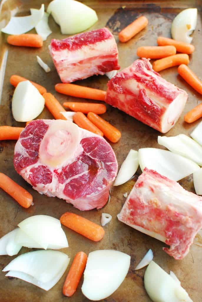 Slow Cooker Beef Bone Broth Recipe (+ Bone Broth Benefits and Facts!)