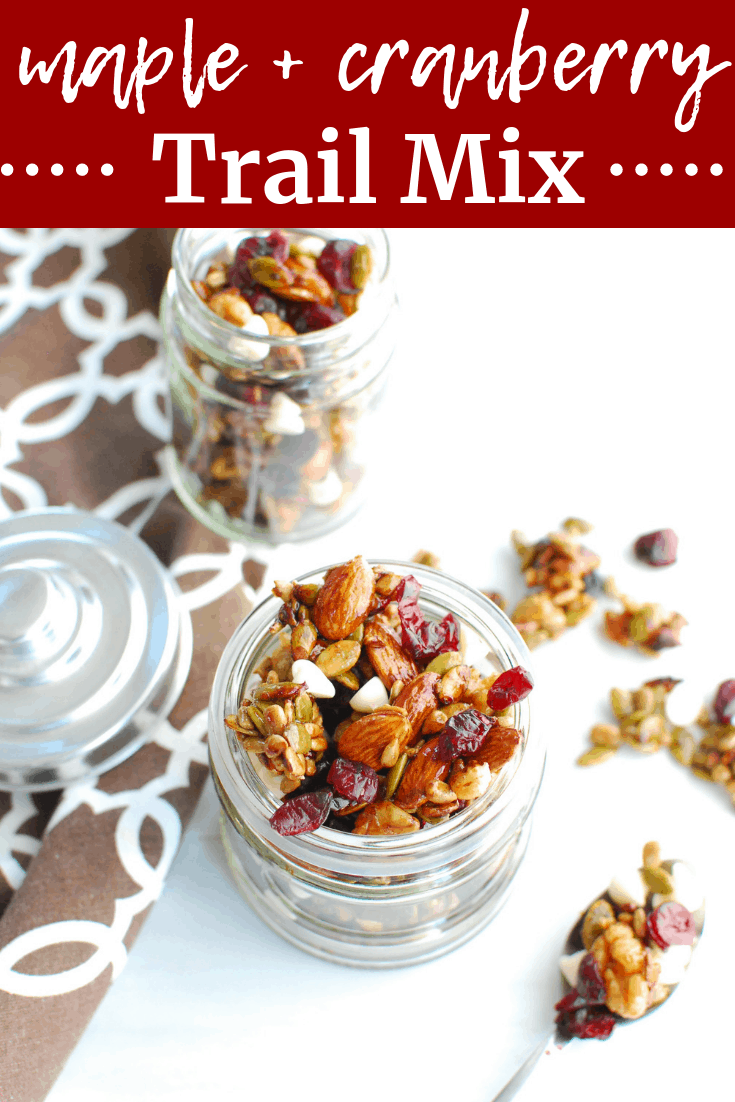 Fall Trail Mix (Maple Flavored!) - Snacking in Sneakers