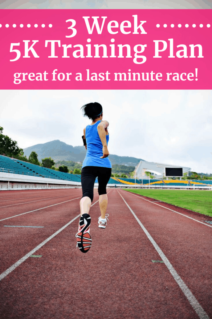 3 Week 5K Training Plan - Snacking in Sneakers