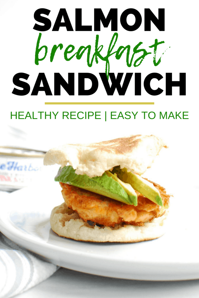 Easy Salmon Patty Breakfast Sandwich