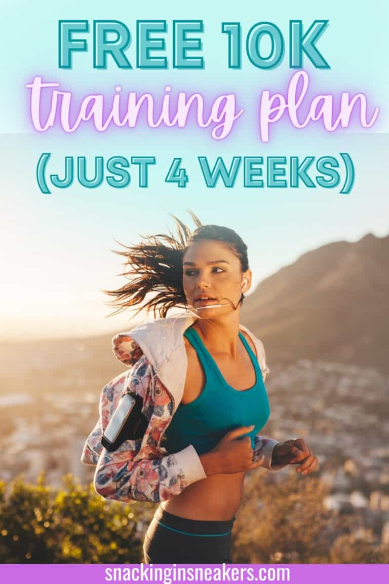 4 Week 10K Training Plan (Beginner and Intermediate Options)