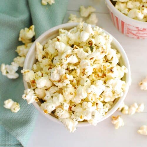 Dill Pickle Popcorn - Snacking in Sneakers