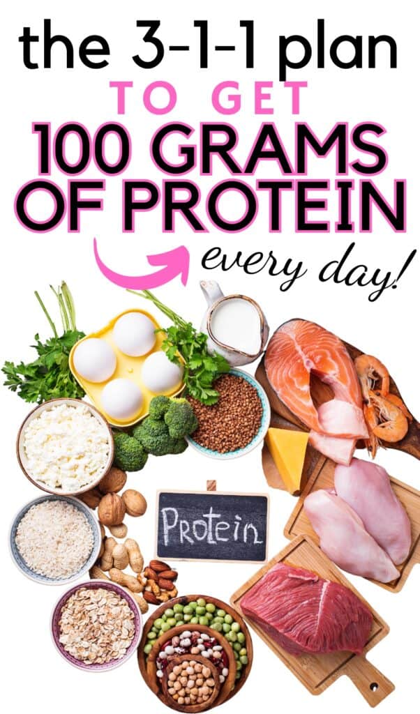 How to Easily Get 100 Grams of Protein Per Day with a 3-1-1 Plan