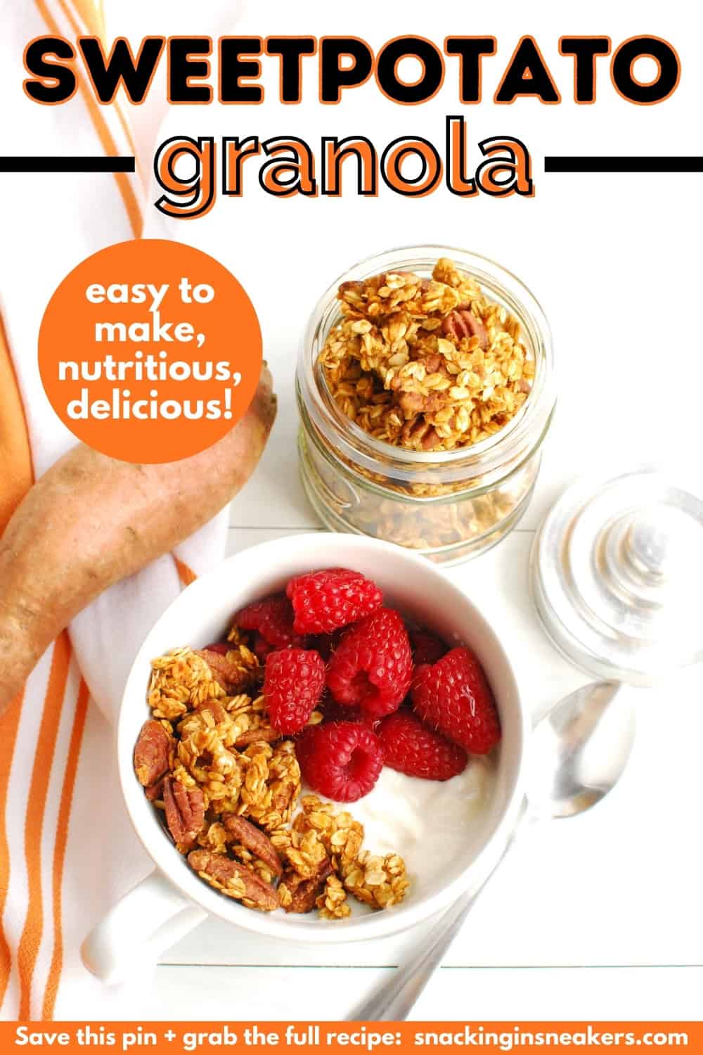 Sweetpotato Granola - Snacking in Sneakers
